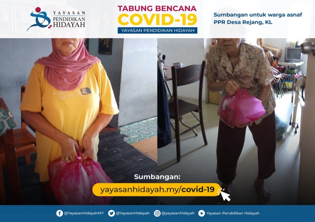 Tabung Bencana COVID-19: PPR Desa Rejang Dibantu - Yayasan Pendidikan ...